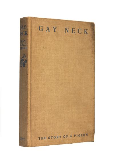 Gay Neck The Story Of A Pigeon Dhan Gopal Mukerji GOHD Books