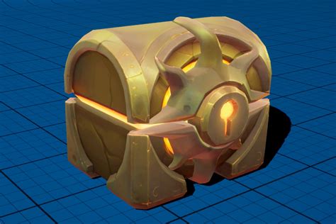 Stylized Chest 1 Animated Textured PBR Unlit 3D Props Unity