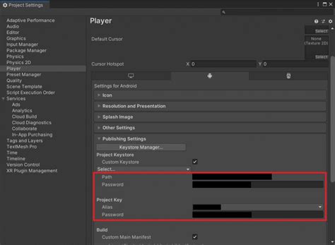 【unity20203】android用のapkをビルドしようとしたら「can Not Sign The Application