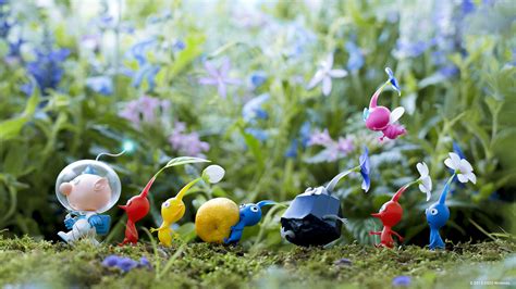 Pikmin 3 HD Wallpaper Vibrant Adventure