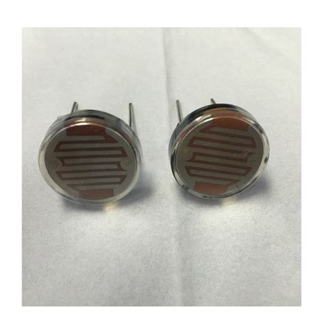 20mm Photoresistor Sensor Ldr Sensor Cds Light Dependent Resistor Photoresistor Sensor