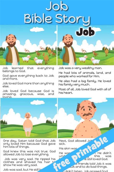 Characteristics Of Job From The Bible At Carlos Brookover Blog
