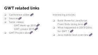 GWT Reloaded PPT