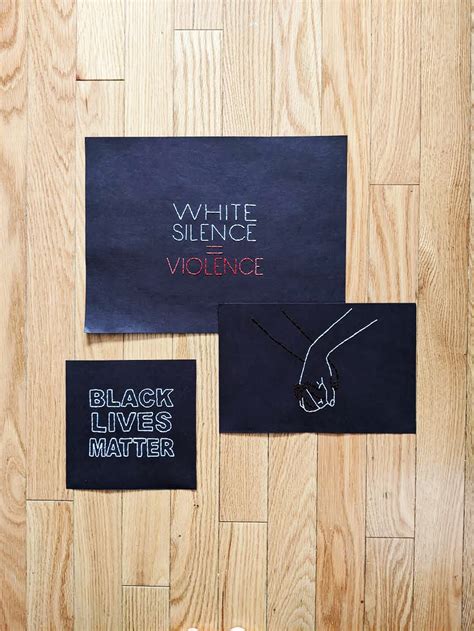 Blm Pdf Embroidery Pattern Etsy