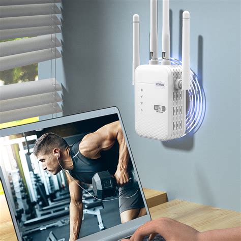 BLNVKOP 300M Wireless Network Repeater Wifi Signal Amplifier Chip The