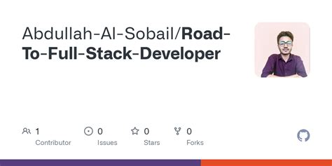 GitHub Abdullah Al Sobail Road To Full Stack Developer