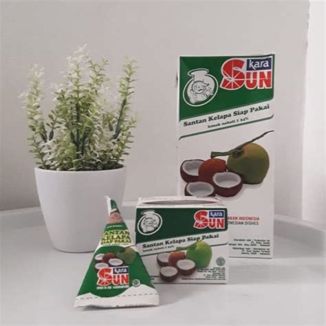 Jual Sun Kara Santan Kelapa 65ml 200ml Bubuk 20 Gr Indonesia Shopee