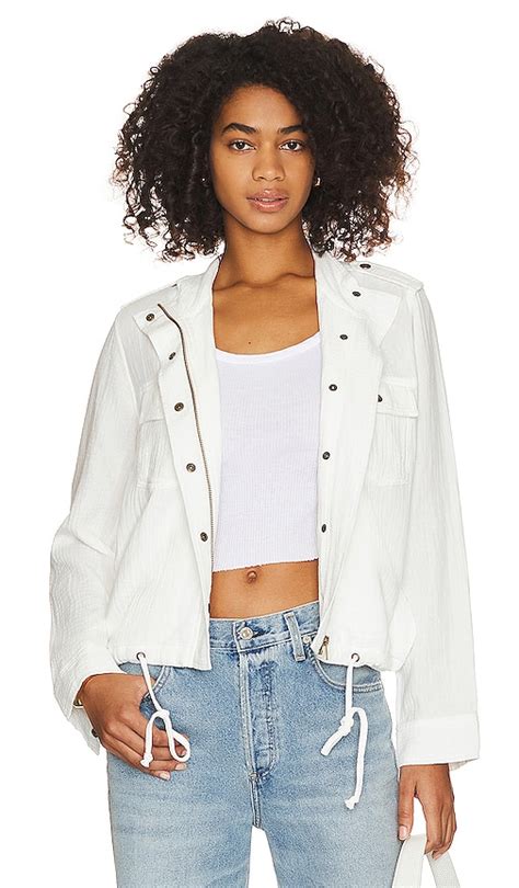 Rails Collins Jacket In White REVOLVE