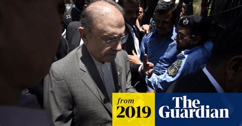 Pakistan Ex President Zardari Held On Money Laundering Charges