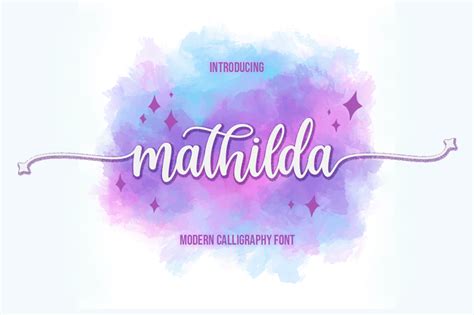 Mathilda Font Dafont