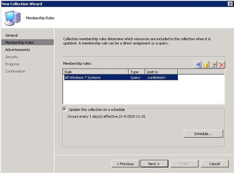 Microsoft Sccm 2007 Custom Windows 7 Query Based Collection
