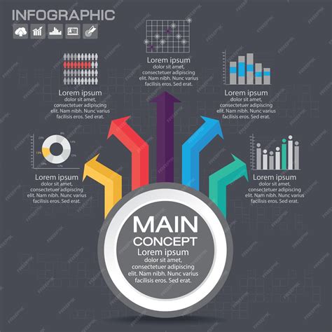 Premium Vector Vector Elements For Infographic Template For Diagram Graph Presentation And