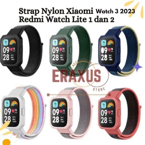 Jual Eraxus Strap Nylon Xiaomi Redmi Watch Lite Redmi Watch Tali Pengganti Mi Watch
