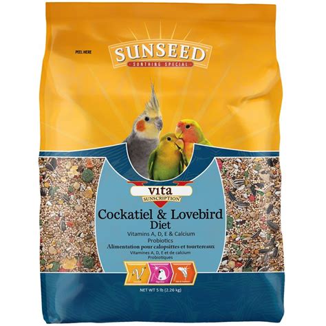 Vita Cockatiel And Lovebird Diet Arroyos Feed N Grain