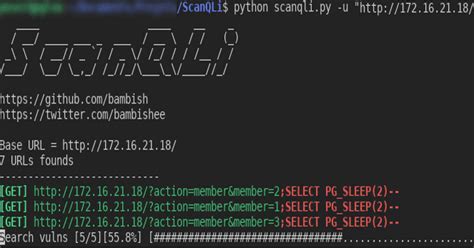Sqli Scanner To Detect Sql Injection Vulnerability Hackers Online