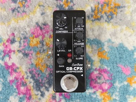 Sanjune Gb Cbx Optical Compressor Compressor Guitar Effects Reverb