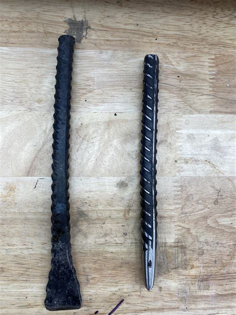 I Made A Hot Cutting Chisel And Punch Today R Blacksmith