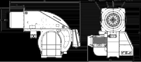 RGB-M-1550 Is A Gas Burner For Boiler Burners| Raadman Burner