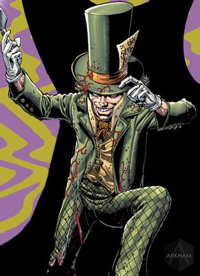 Arkham Asylum Pacienti Mad Hatter Tetch