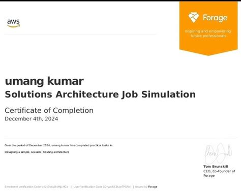 Umang Kumar 3rd On Linkedin Aws Cloudcomputing Solutionsarchitecture Professionaldevelopment…