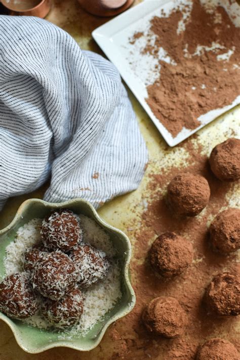 Cacao And Coconut Energy Bites — Make Mary
