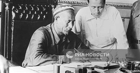 Председатель ЦИК Узбекской ССР Ю Ахунбабаев РИА Новости Медиабанк