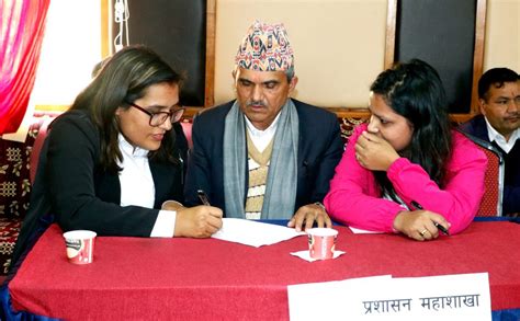 Quiz Contest Organized In Radio Nepal On The Occasion Of Its 73rd