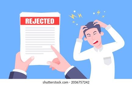 Rejected Application Images Stock Photos Vectors Shutterstock