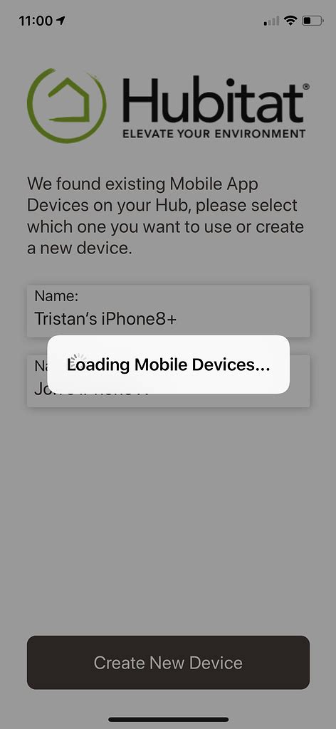 Ios App Hangs On Login Ios App Hubitat