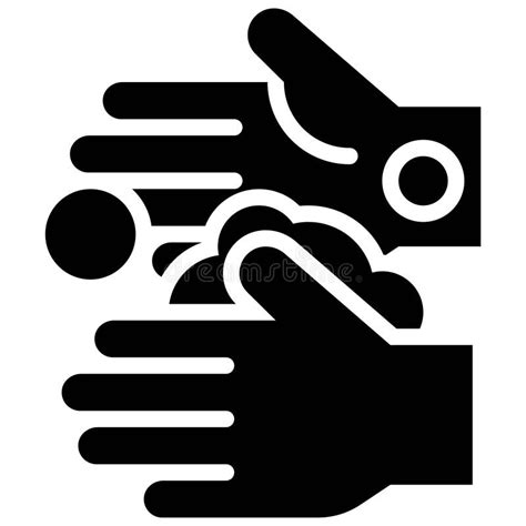Hand Washing Steps Infographic Hand Washing Icon With Detail Stock