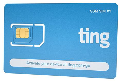 Buy Ting Tri Cut Gsm Sim Card Starter Kit W In Service Credits Online At Lowest Price In