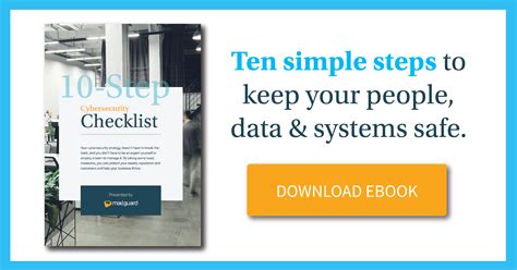 Download Resource Cybersecurity Checklist