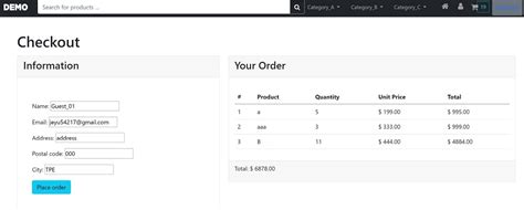 Github Jeyu Django Ecommerce An E Commerce Demo Website Built With Python Django