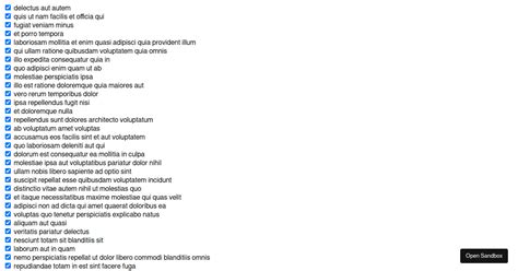 Svelte Todos Codesandbox