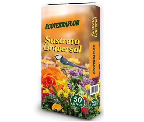 Sustrato Universal Turba Ecoterraflor L Segura Garden Plantas Online