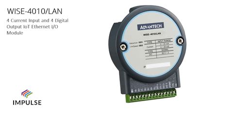 Wise 4010lan Ethernet Ethernet Io Module · Buy Online · Impulse