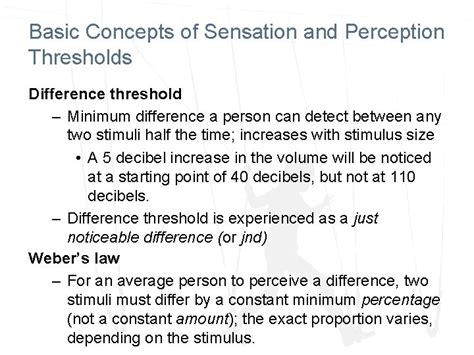 Module 16 Basic Concepts Of Sensation And Perception