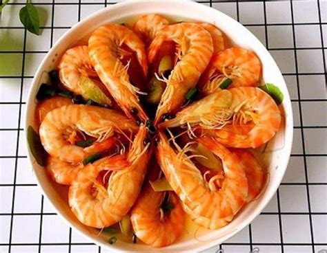 海鮮食譜 鹽水基圍蝦 營養豐富 簡單方便 每日頭條
