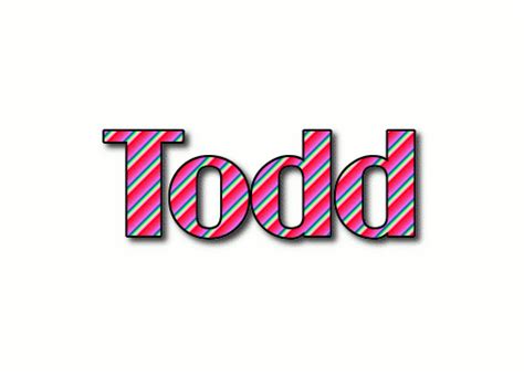 Todd Logo Free Name Design Tool From Flaming Text