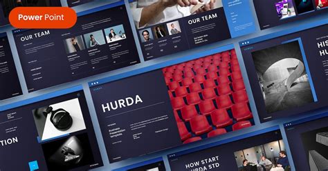 Hurda — Шаблон презентаций Powerpoint для бизнеса Шаблоны презентаций