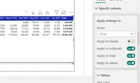 Solved Format Matrix Grand Total Like Row Microsoft Fabric Community
