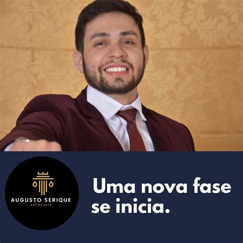 Augusto Pinheiro Serique No Linkedin Hoje Se Inicia Uma Nova Fase Onde O Sonho Da Advocacia Se