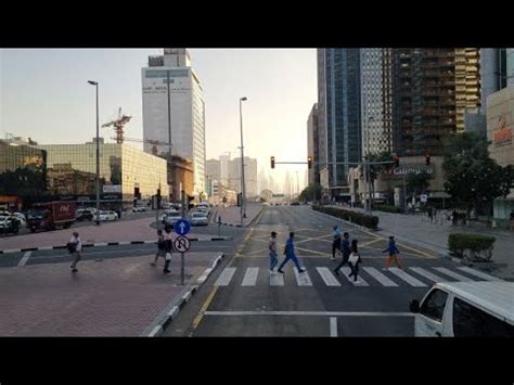 Dubai Scenic Ride DSO To Karama Bus Stn Via SMB Zayed Rd Manama St Al Ain Dubai Rd Oud