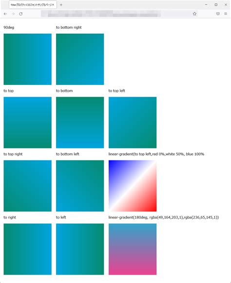 Css辞典 Linear Gradient関数、repeating Linear Gradient関数の解説 すなりんブログ