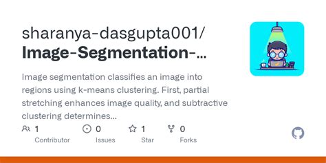 github sharanya dasgupta001 image segmentation using k means