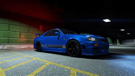 Nissan Skyline R34 Gtr Hks Livery Gta5