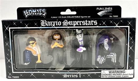 Fun Lines Homies Series 1 Barrio Superstars 1 24 Box Of 4 Etsy