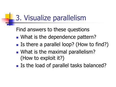Ppt Using The Iteration Space Visualizer In Loop Parallelization