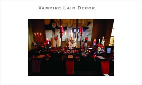 Vampire Theme For Rooms