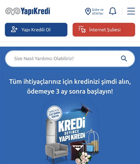 Yapı Kredi 3 Ay Ertelemeli Kredi Kampanyası Başlattı TÜM DETAYLAR